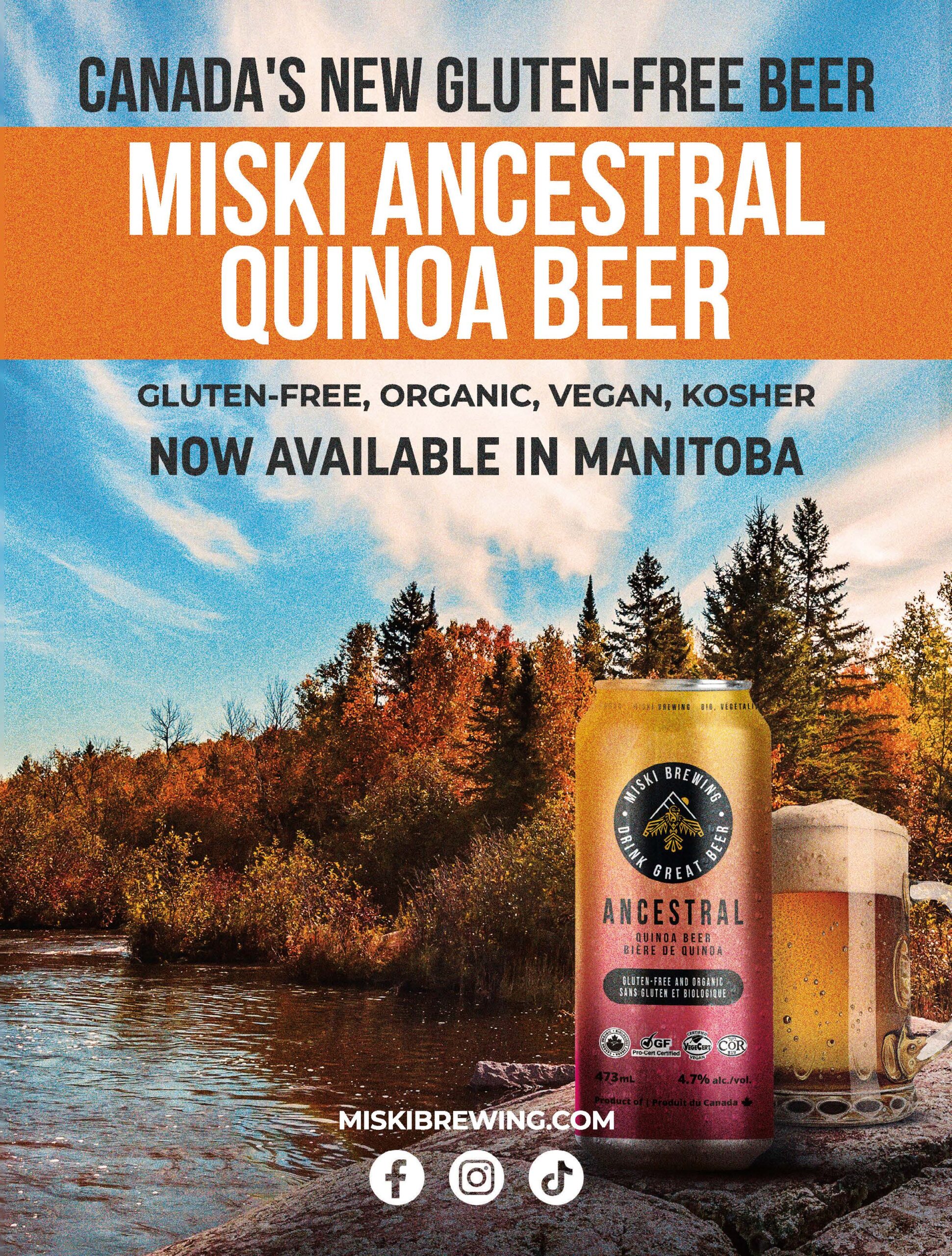 Miski Brewing available in Manitoba - Miski Brewing